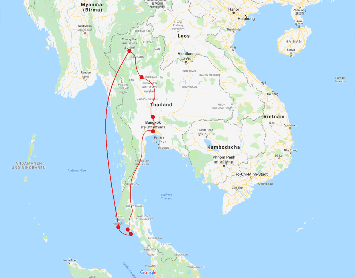 Backpacking Thailand 3 Wochen - Backpacking Tipps