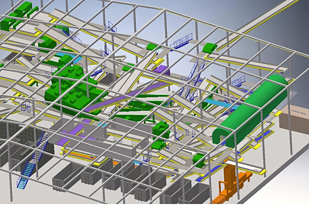 RESTABFALLAUFBEREITUNGSANLAGE SORTIVA, ALKMAAR - HTP