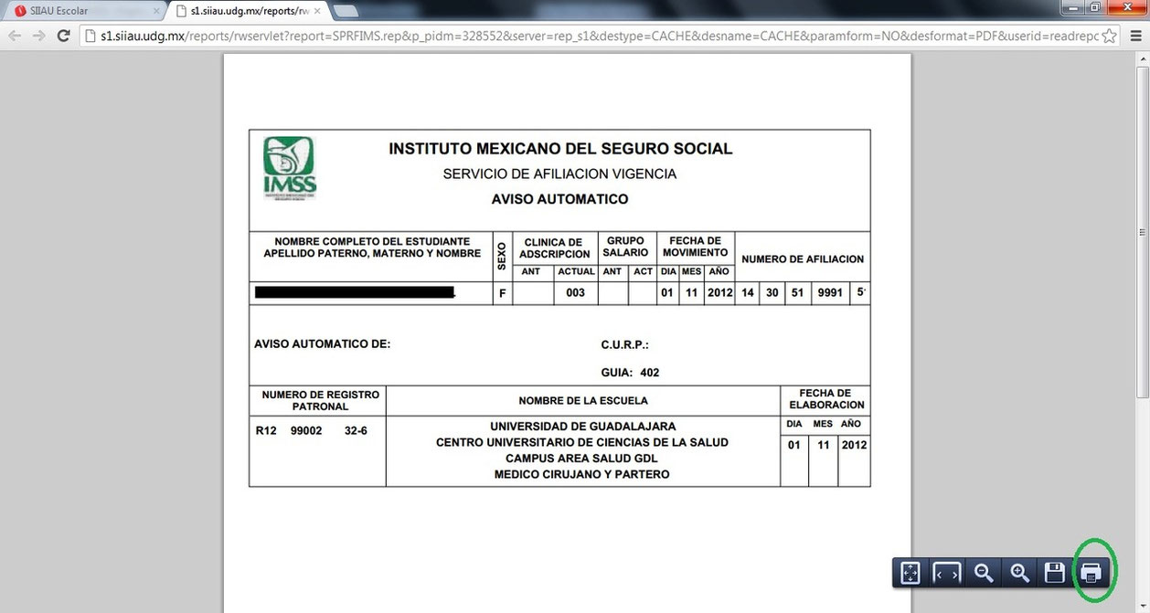 Afiliate al IMSS: Seguro de Estudiante. - Página web de prevenimssudg