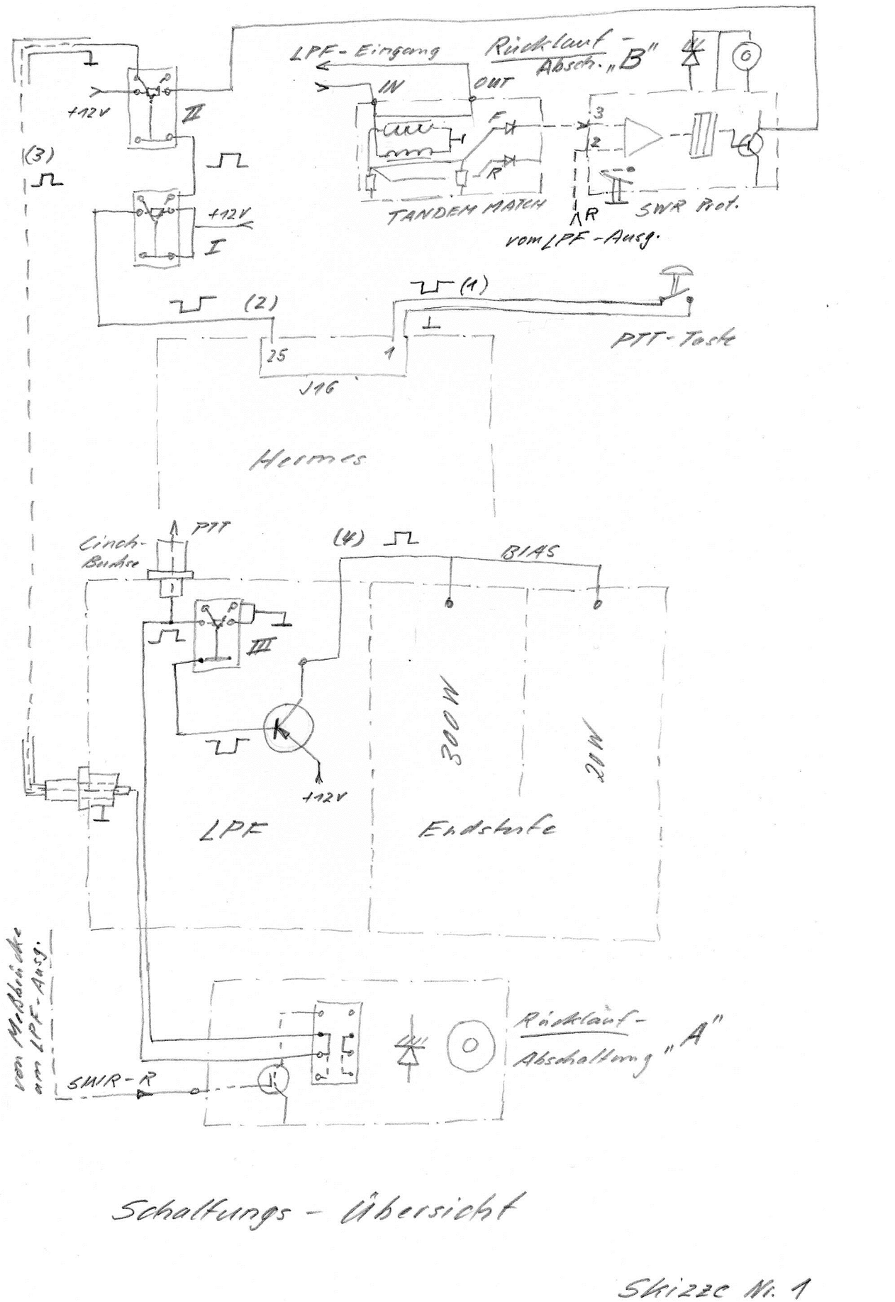 Endstufe - Sicherheits-Abschaltung - dk1kks Webseite!