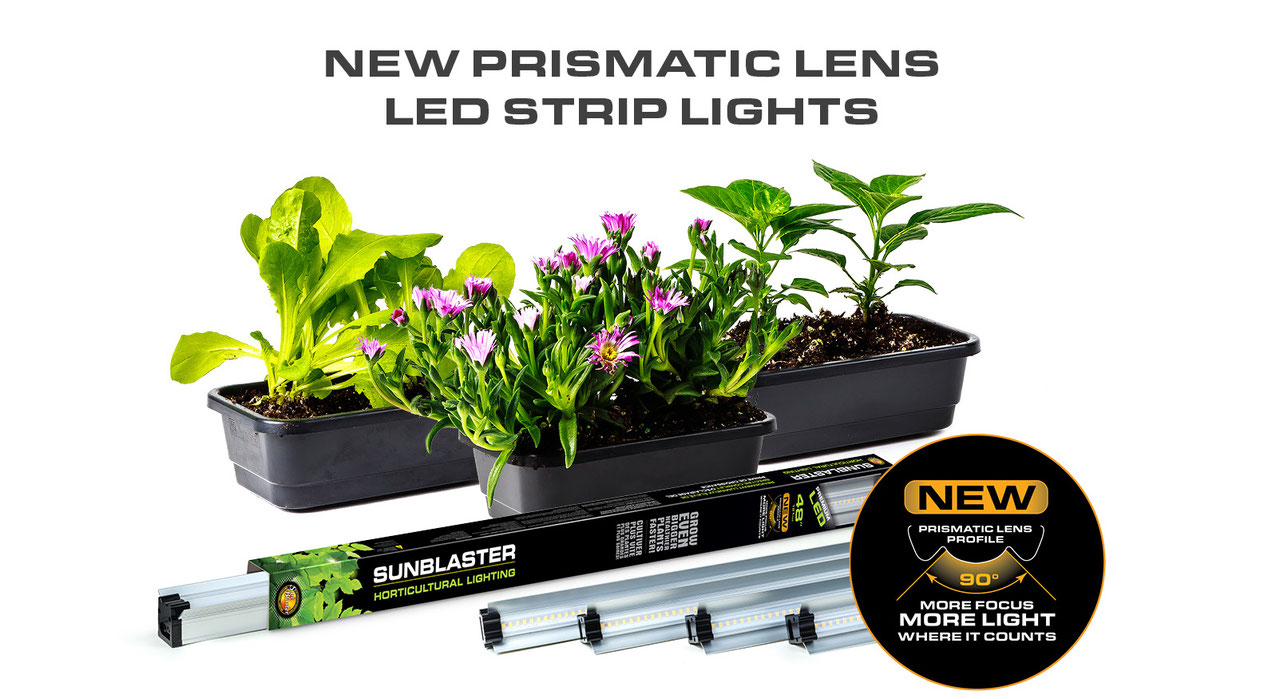 PRISMATIC LED LIGHT STRIP LIGHTS - SunBlaster Lighting