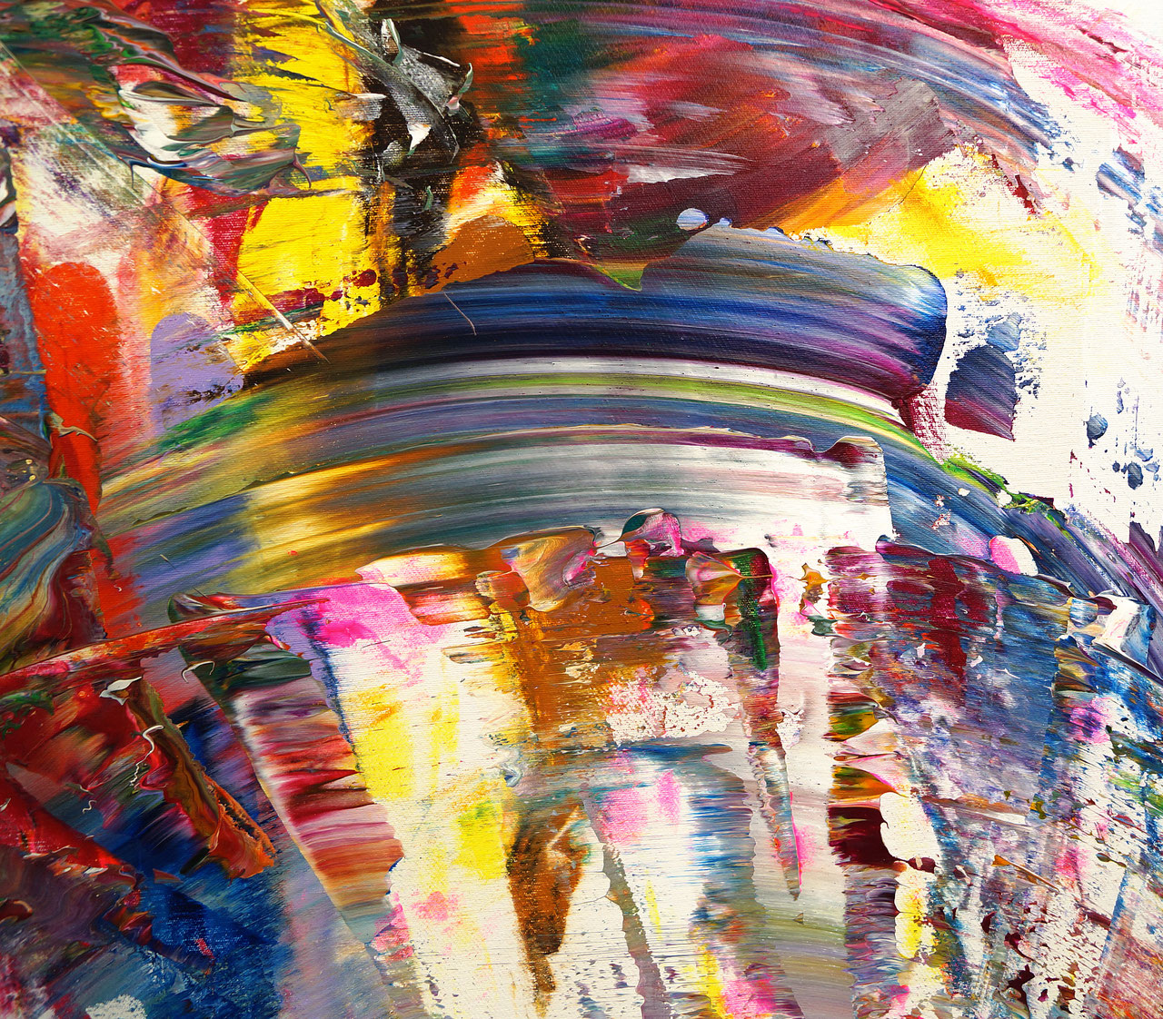 Energy Eruption L 1 - large abstract painting art for sale