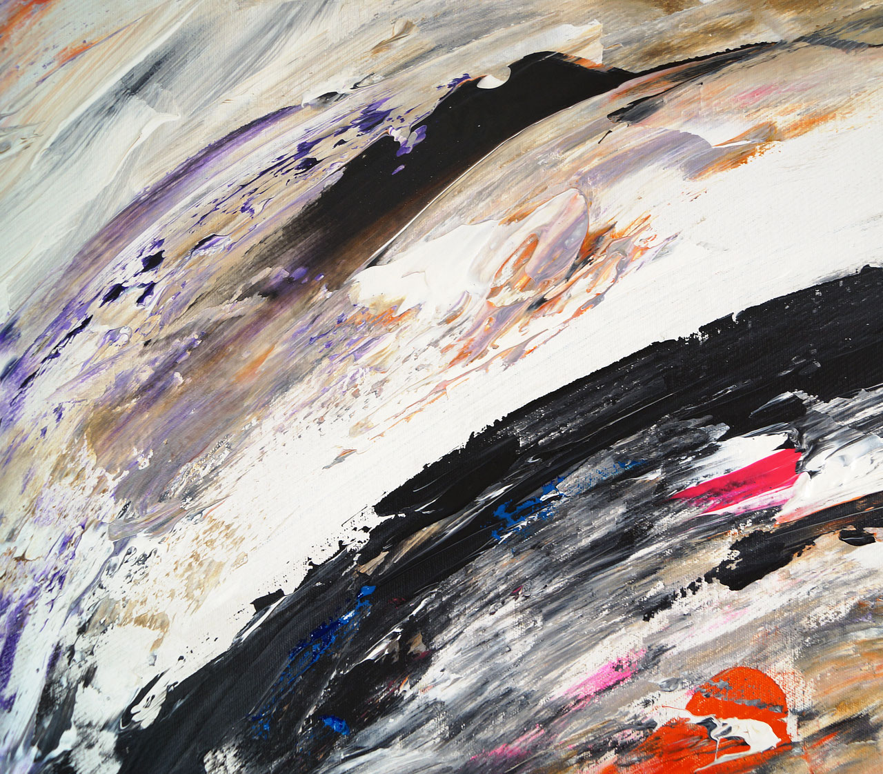 portrait format artwork - large abstract painting art for sale