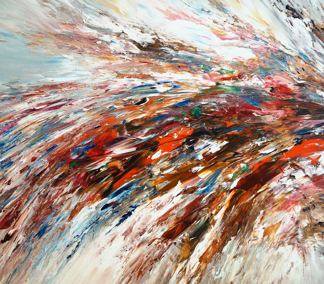 oversized artwork - large abstract painting art for sale