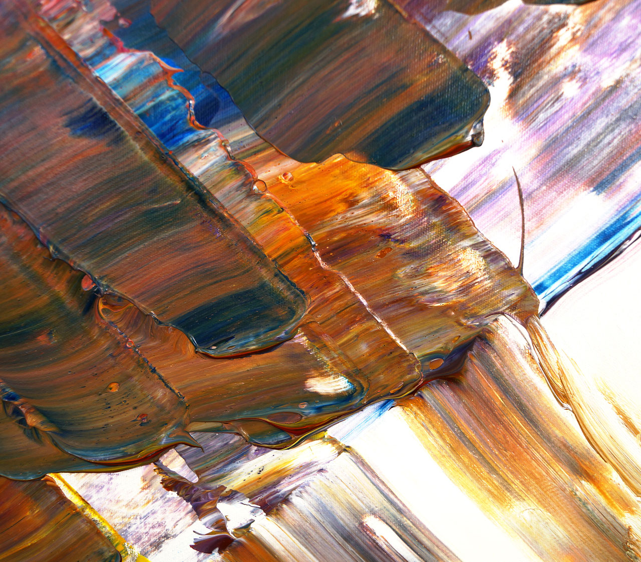 Pure Vitality XXXL 1 - large abstract painting art for sale