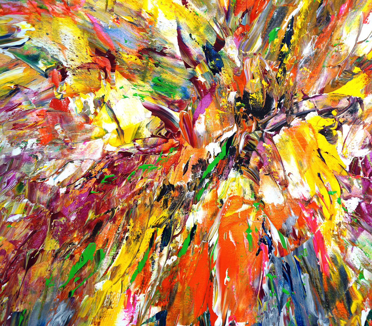 portrait format painting - large abstract painting art for sale