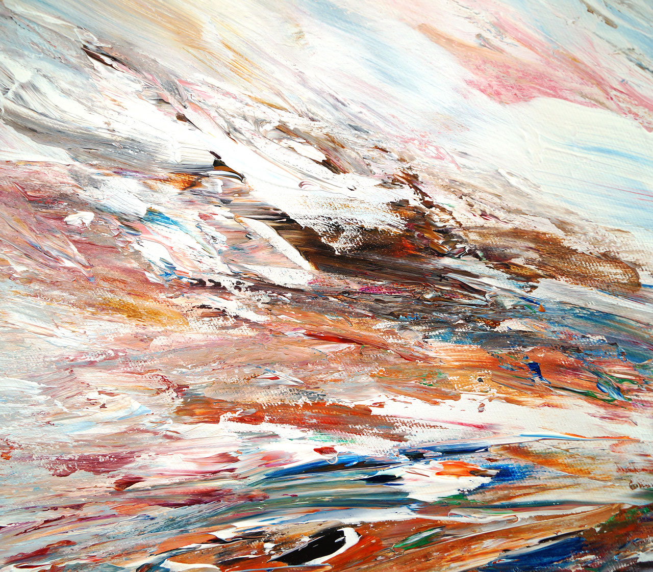 oversized artwork - large abstract painting art for sale