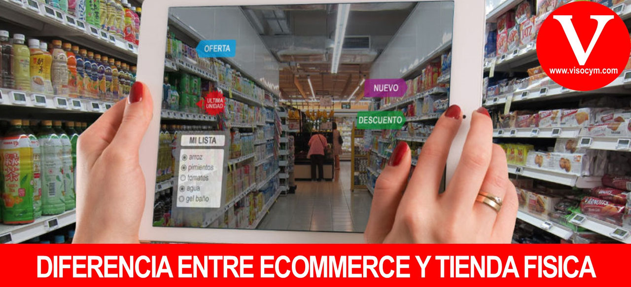 Diferencia entre Ecommerce y comercio tradicional - VISOCyM