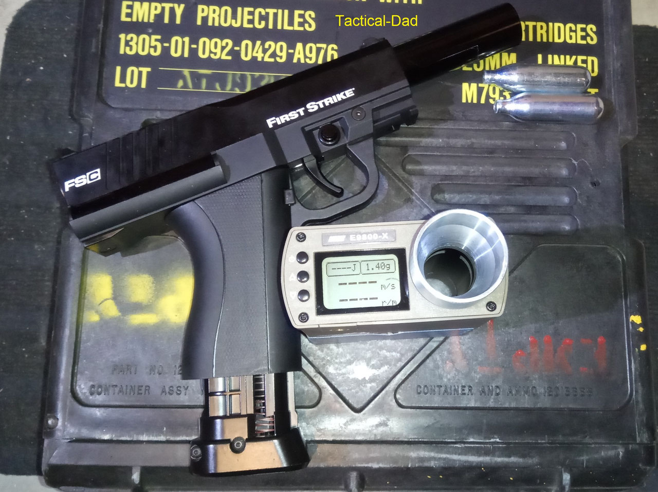 First Strike FSC Paintballpistole zur Selbstverteidigung (Pepperball ...