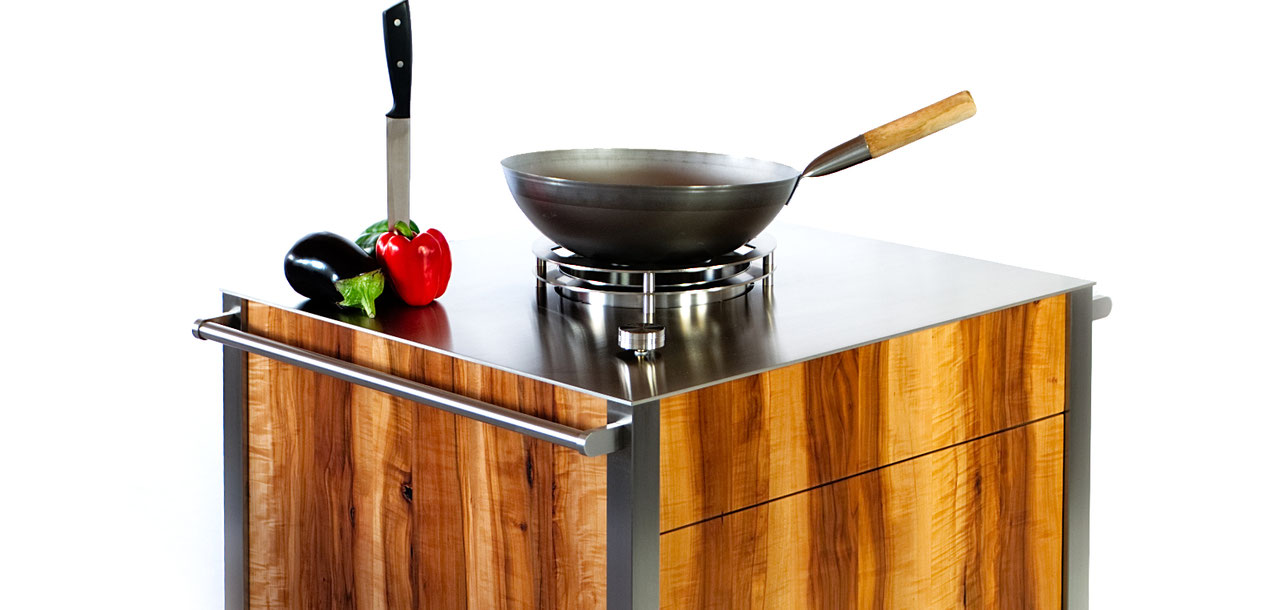 Outdoor wokken mit dem Bofun Wokbrenner - Bofun - cooking&more