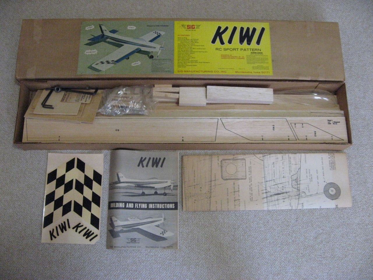SIG RC Kits 41-60 - SIG's Model Aircraft Kit and ARF History