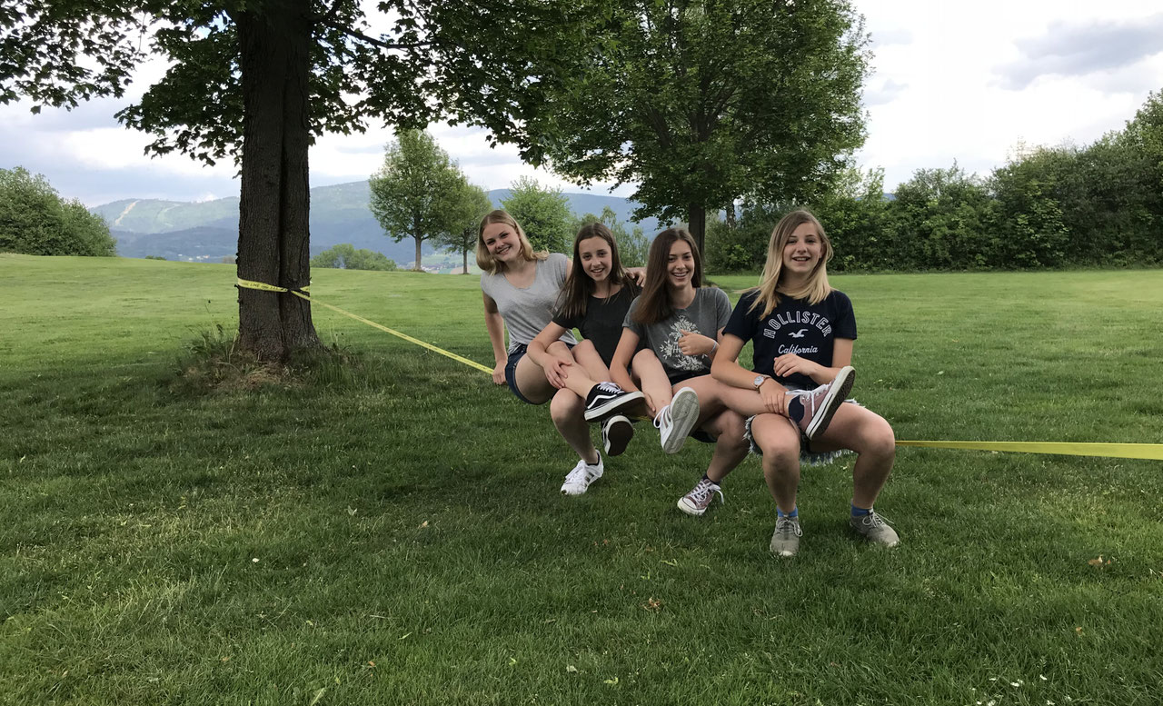 Slackline @ BÖHMERWALDPARK - Outdoor-Games & Freizeitpark im Böhmerwald ...