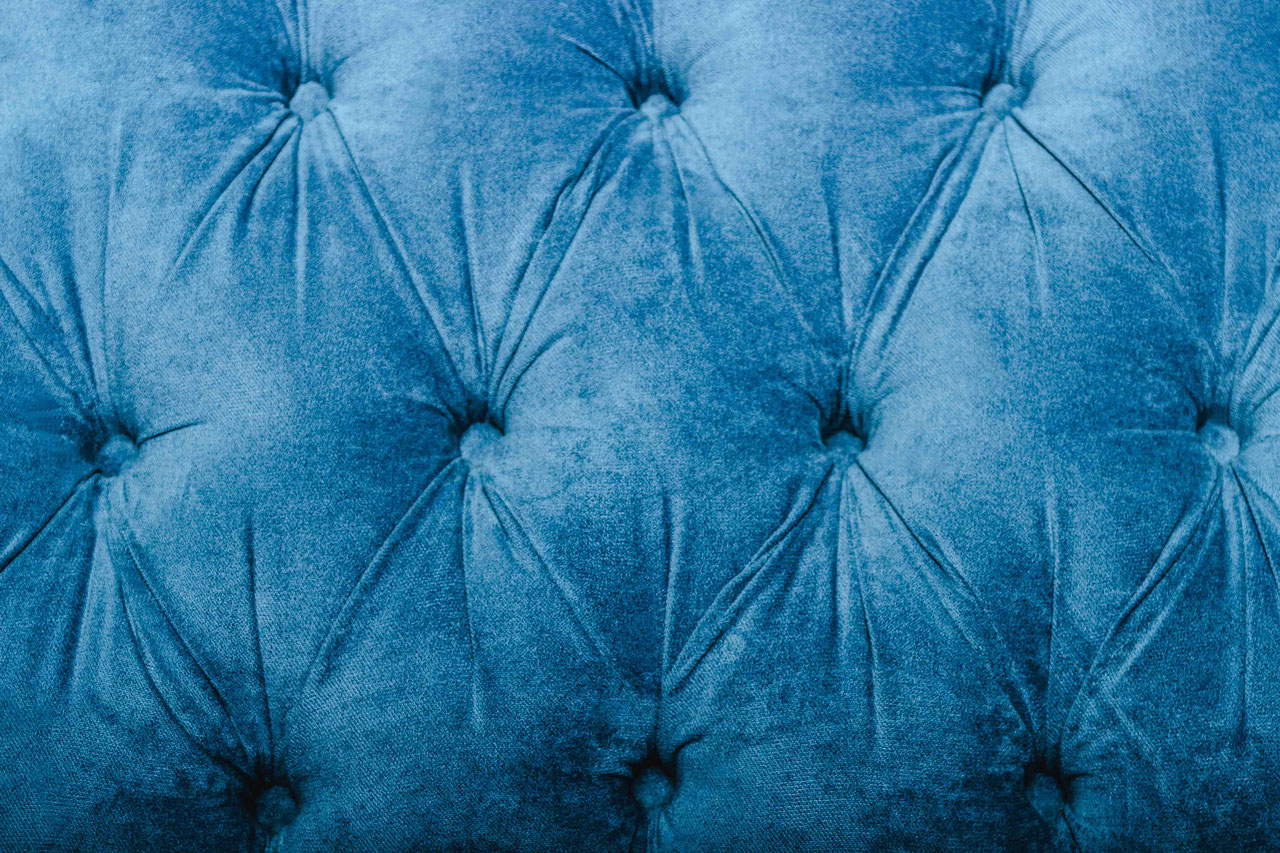 MÖBELLOFT Design Sofa aus Samt in Petrol, Grau oder Schwarz - MÖBELLOFT