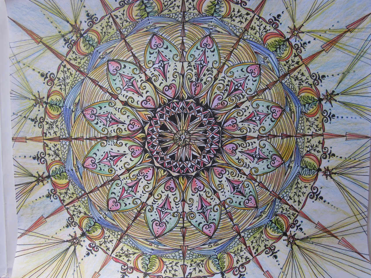 Mandalas zeichnen, ein Weg nach innen - Jesusschule