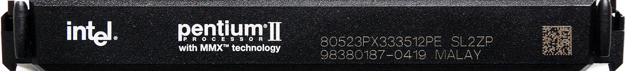 Intel Pentium II (P6) - CPU MUSEUM - MUSEUM OF MICROPROCESSORS & DIE ...