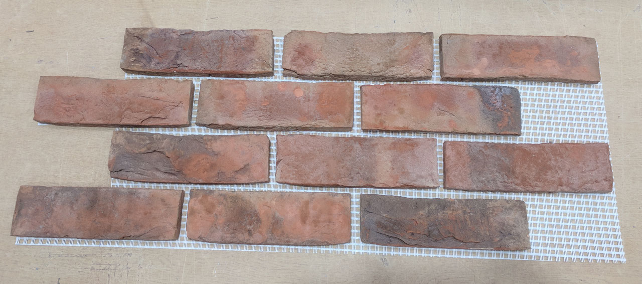 Real Brick Slip Tile Mosaic - Brick Bond Solutions