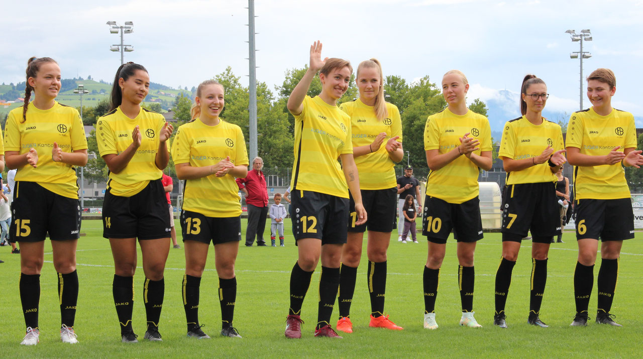 Einen Punkt im ersten Meisterschaftsspiel - FC Baar Frauen