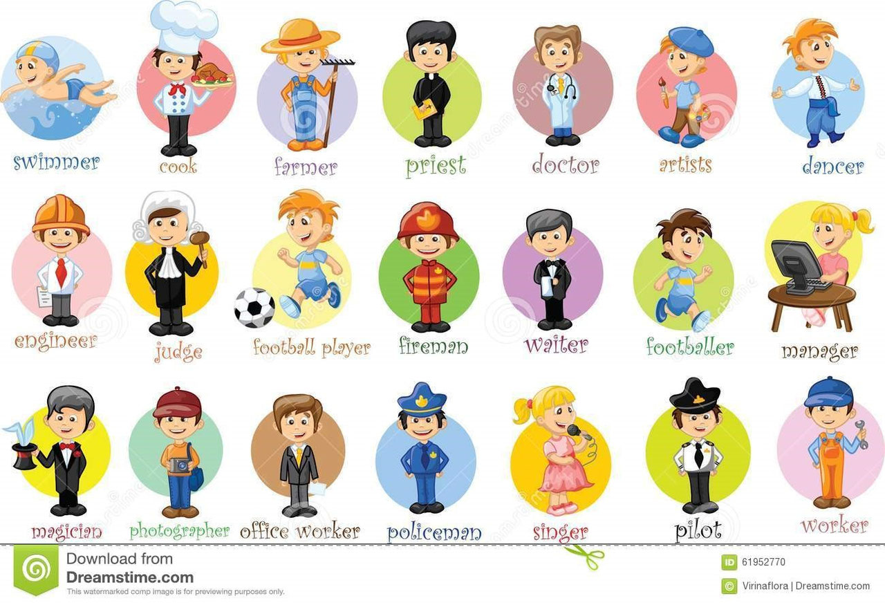 VOCABULARY PROFESSIONS - Página web de sabatinacompartirlasbrisas