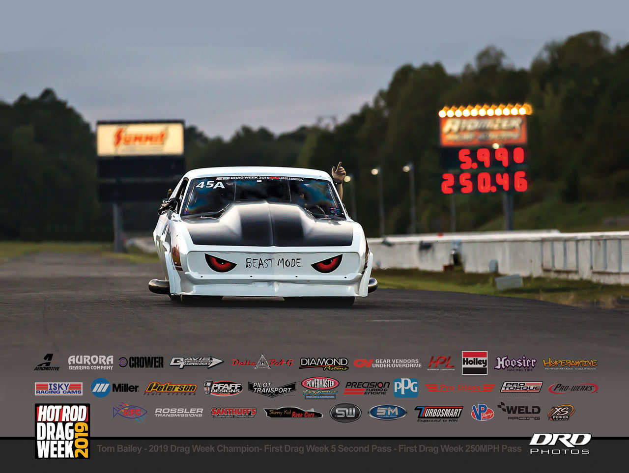 Tom Bailey's 69 Camaro Sick Seconds built for Hot Rod Drag Week is the ...