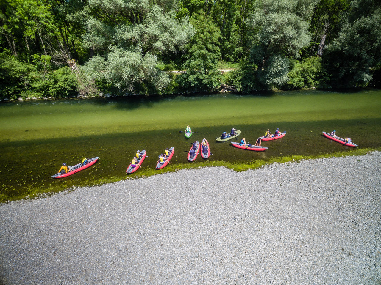 Rafting München Oberbayern - Kanutouren für München