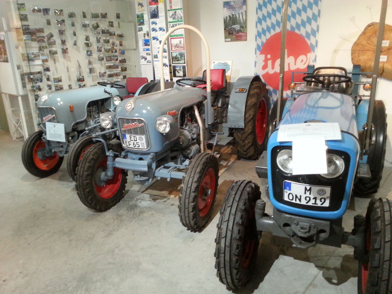 Eicher-Museum Fostern - Eicher Diesel Oldtimer Traktor