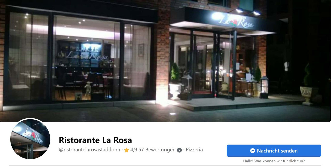 Mittagstisch - La Rosa - Benvenuti al Ristorante e Pizzeria la Rosa!