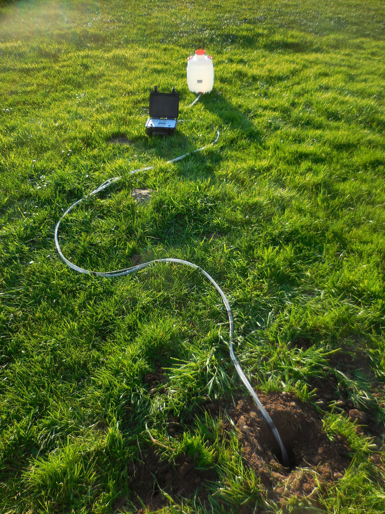 PERCOLATION TEST - Porchet-infiltration