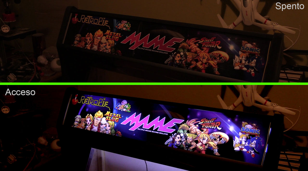 YOUTUBE PROGETTO - Cabinato arcade WEECADE - Labdomotic - Progetto ...