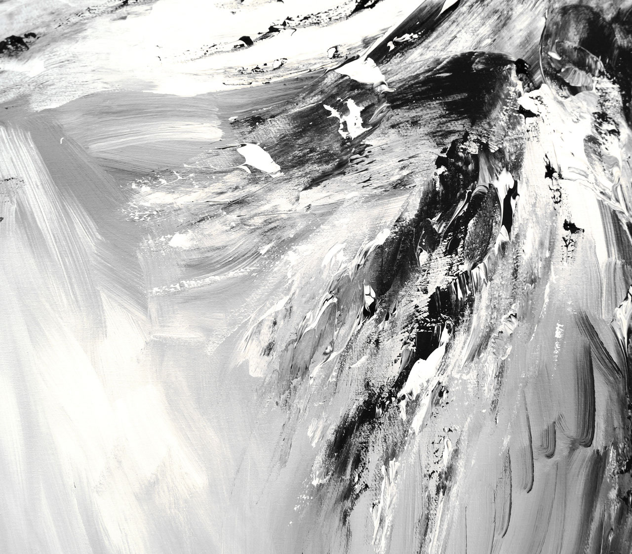 Schwarz weißes Gemälde - grosse-abstrakte-gemaeldes Webseite!