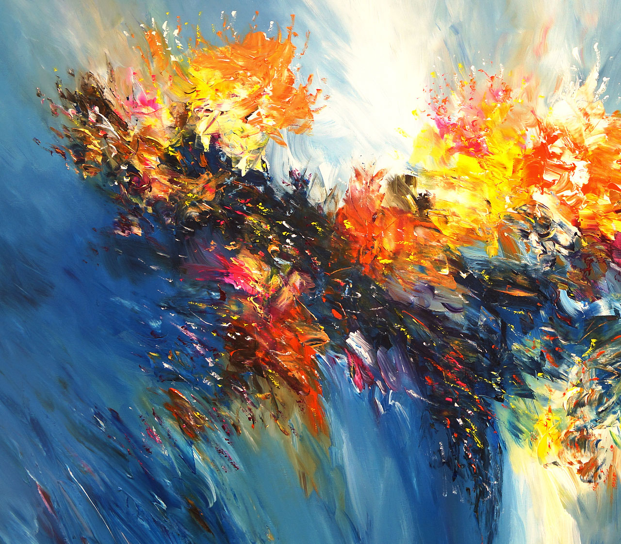 Blue Adventure XXL 1 - grosse-abstrakte-gemaeldes Webseite!