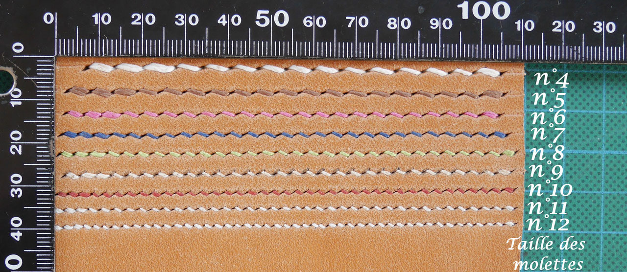 Technique de travail du cuir: la couture point sellier - Eden Esprit ...