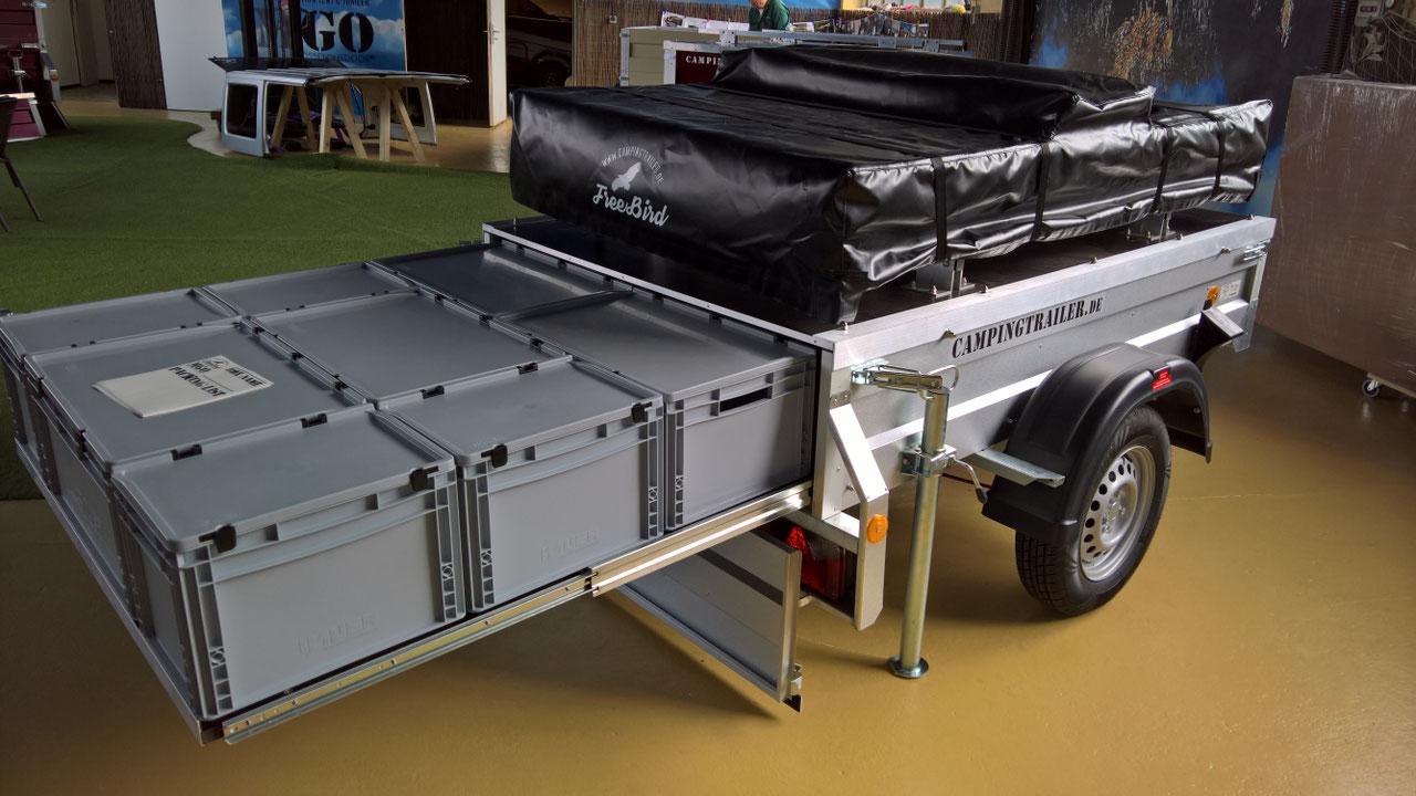 SUNBird-Trailer Vorteile - Freebird- Zeltanhänger, Faltcaravan