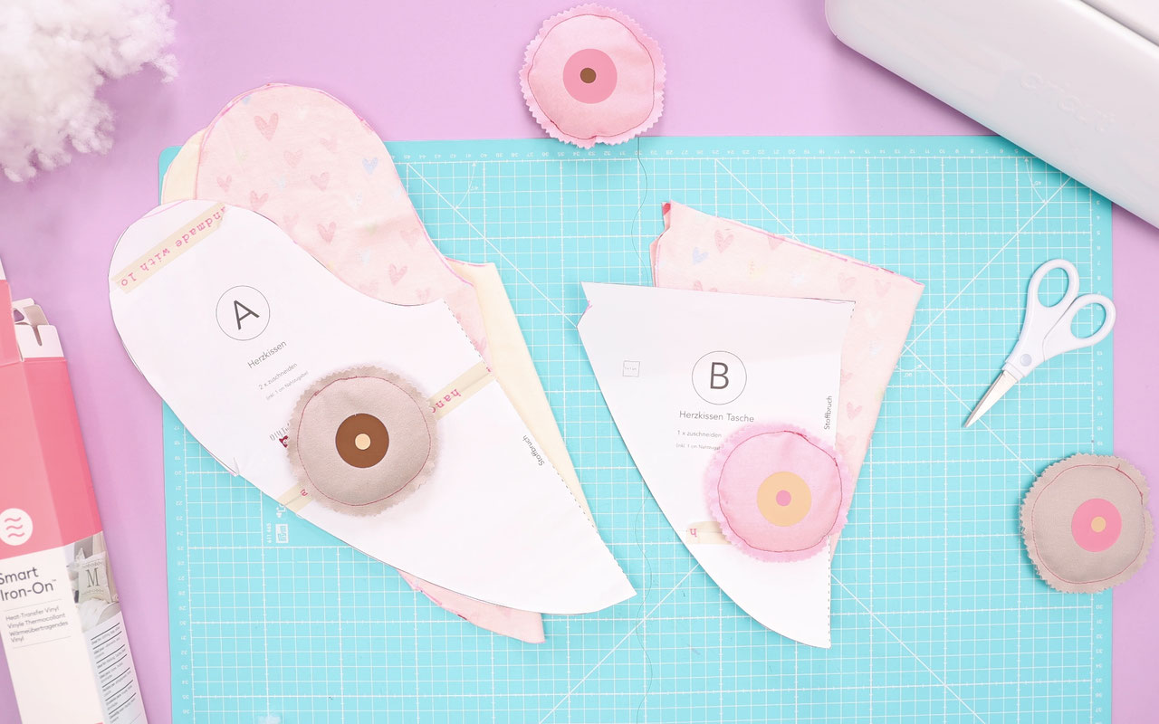 Herzkissen nähen für Brustkrebs OPs - DIY Eule