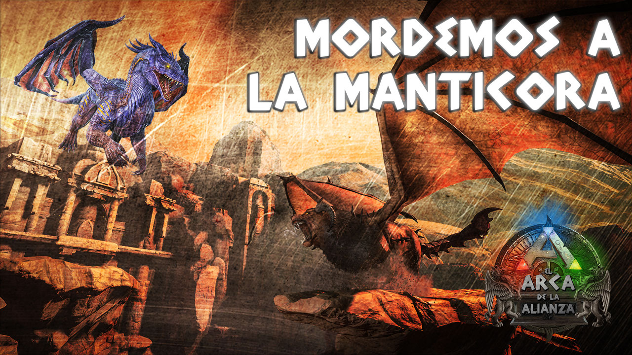 Mordemos a la Manticora - Ark survival Evolved | Xbox One | Español