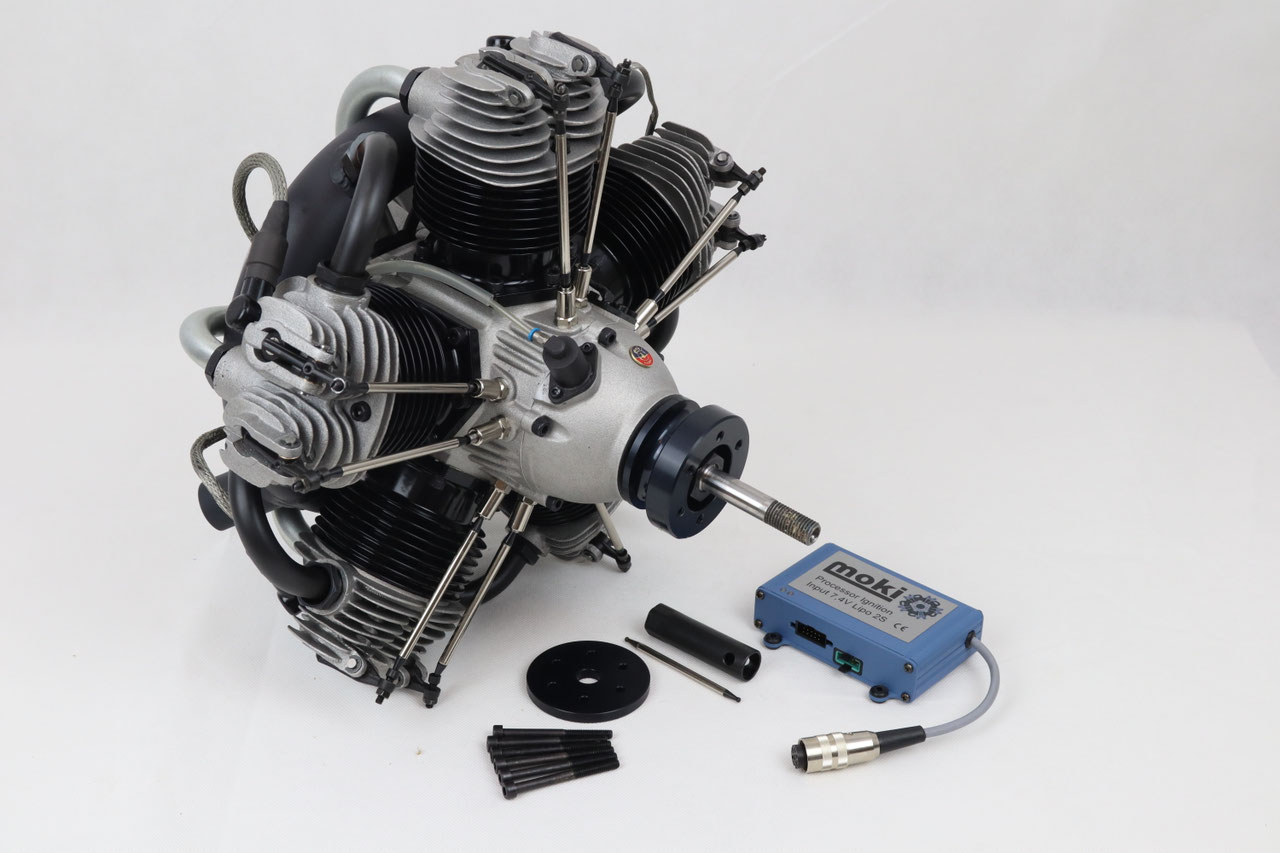 MOKI 400 – DER Sternmotor für die Unlimites-Klasse - MOKI-Motoren