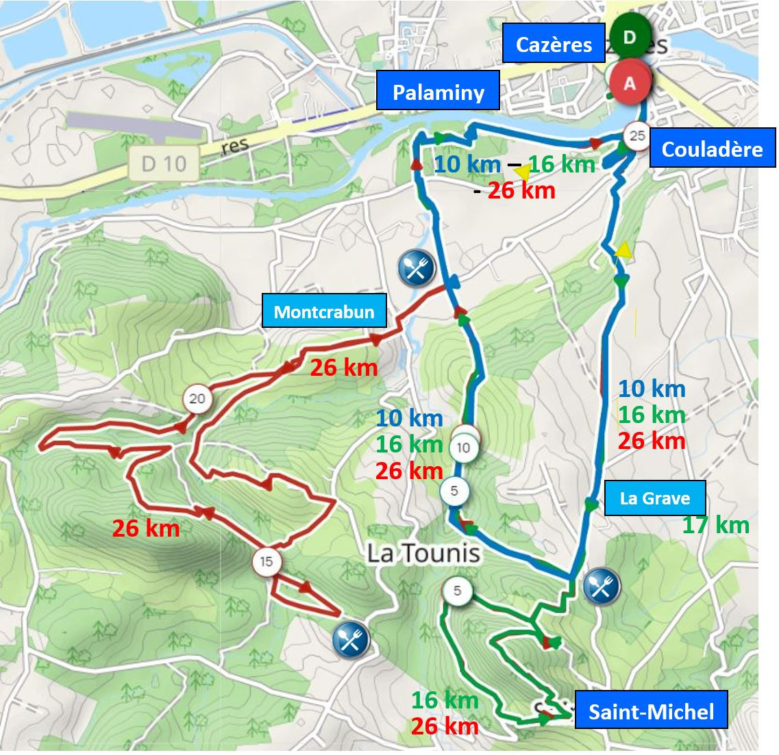 Programme et parcours - Irréduc'trail de Cazères