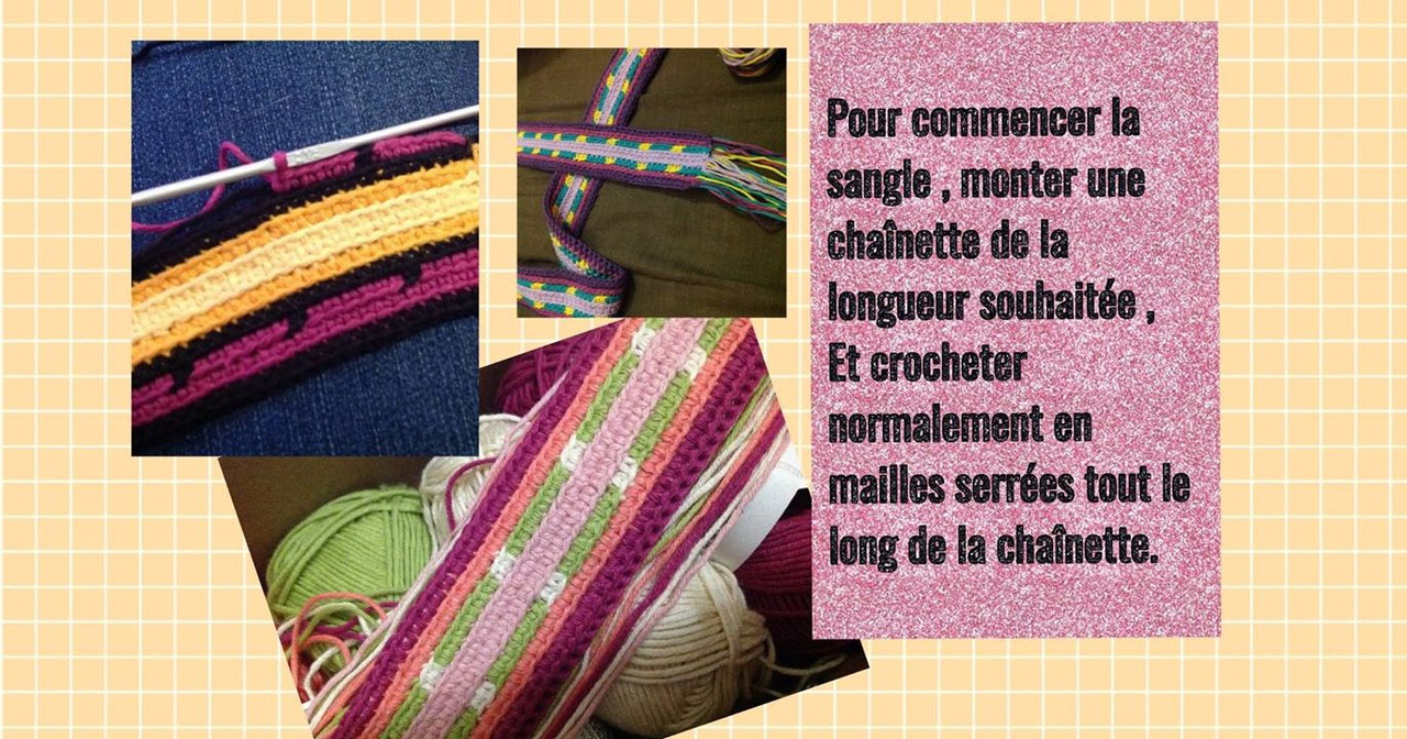 Sangle au crochet - Site de lessacsdeve