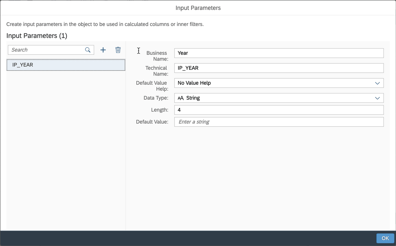 SAP Datasphere: Dynamic previous year in an Analytic Model - reyemsaibot