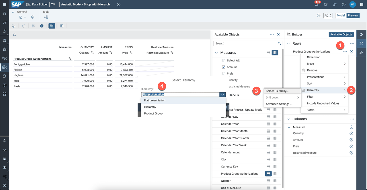 SAP Datasphere Hierarchies like in SAP BW - reyemsaibot