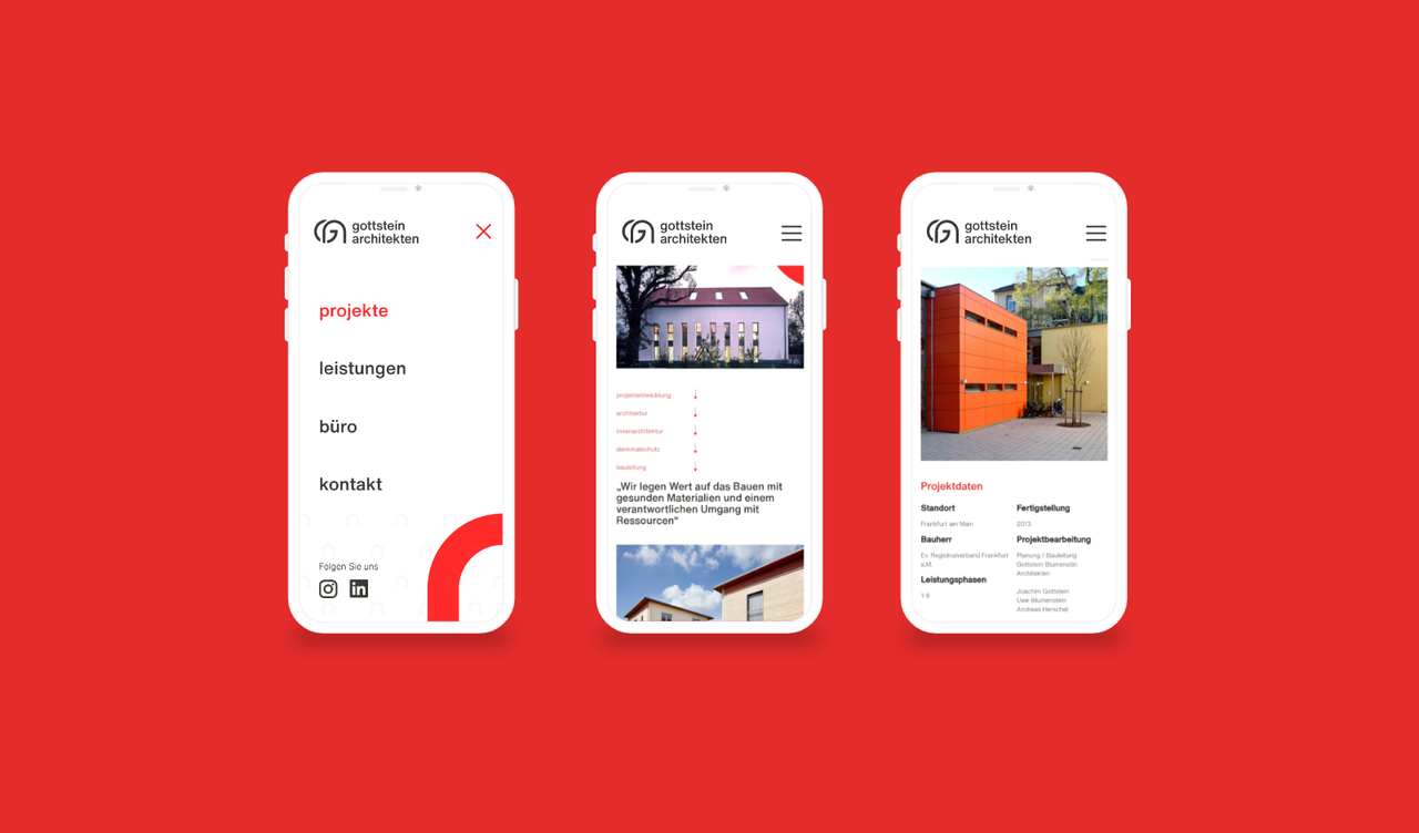 Corporate Design und Webdesign für Architekten - georgi.design