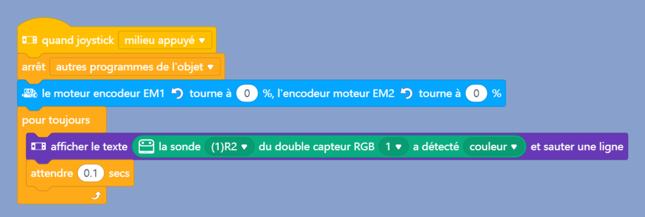 SUIVEUR DE LIGNE MBOT2 - Site de courstechnocollege