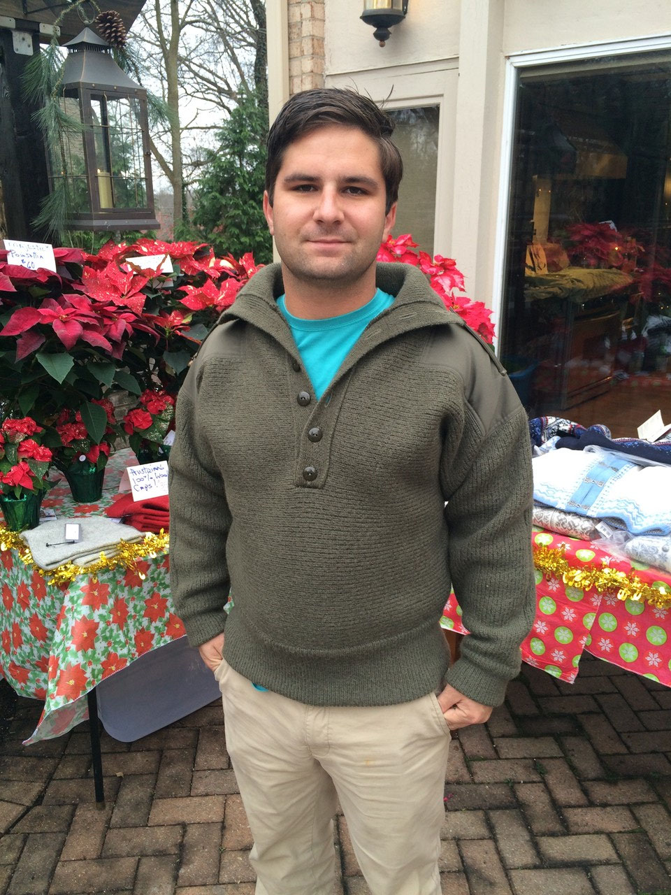 Dachstein Woolwear Military Wool Pullover 1410 - Sweater Chalet