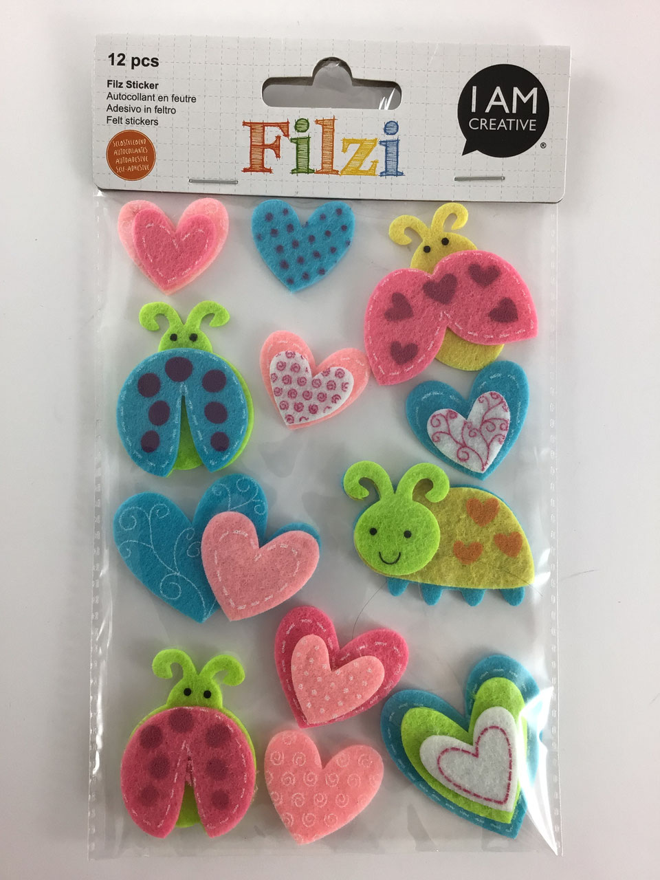 Moosgummi Sticker - Bastelartikel online kaufen