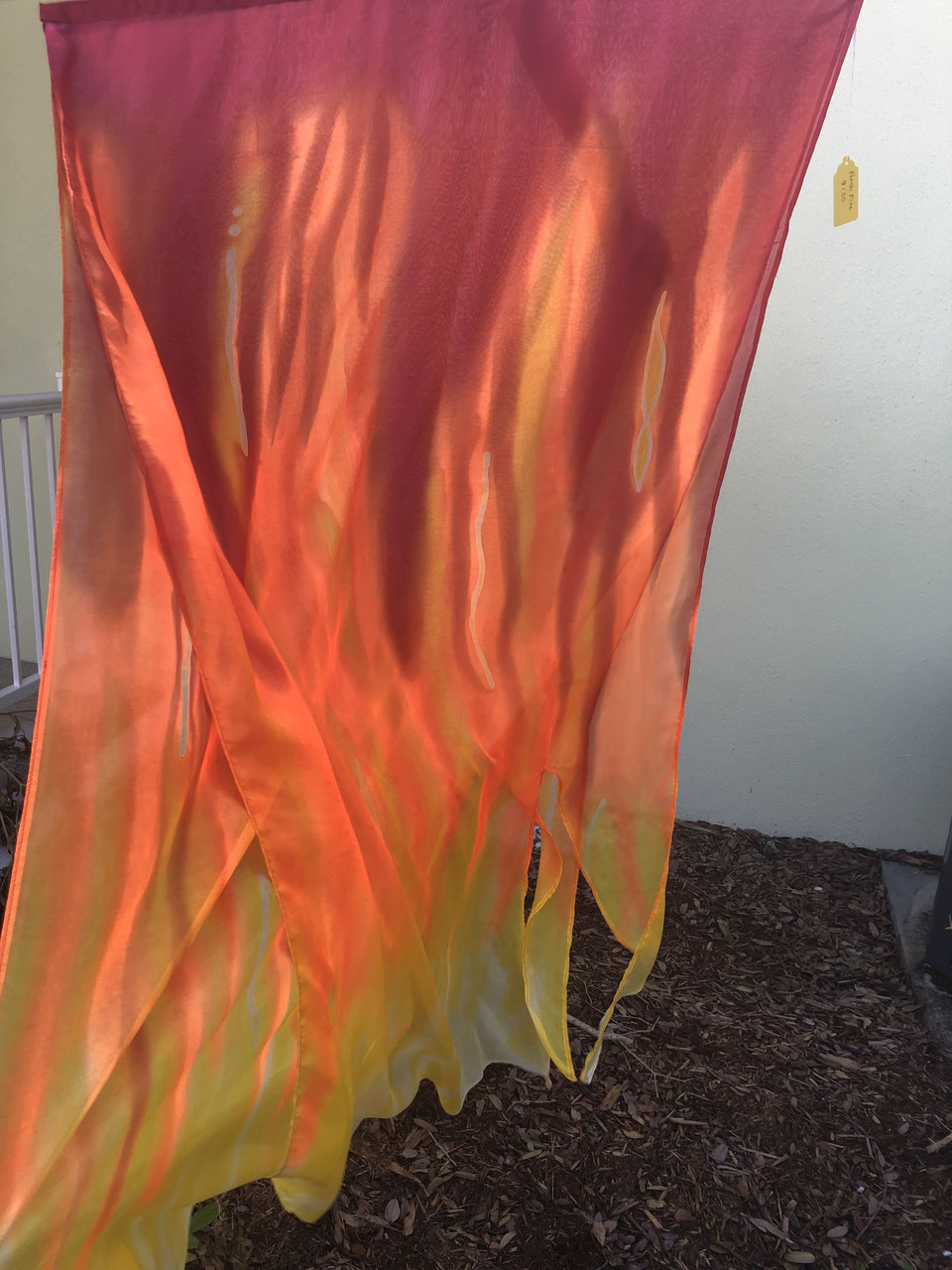 Fresh Fire - 3 Strand Cord Silks - Glowing Silk Flags & Billows based ...