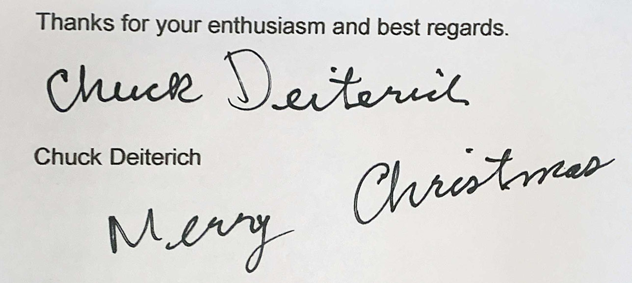 Space Autograph - Highlights of our Autograph Collection