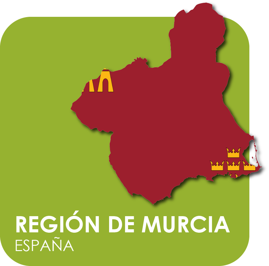 región de murcia - Mapas y Banderas