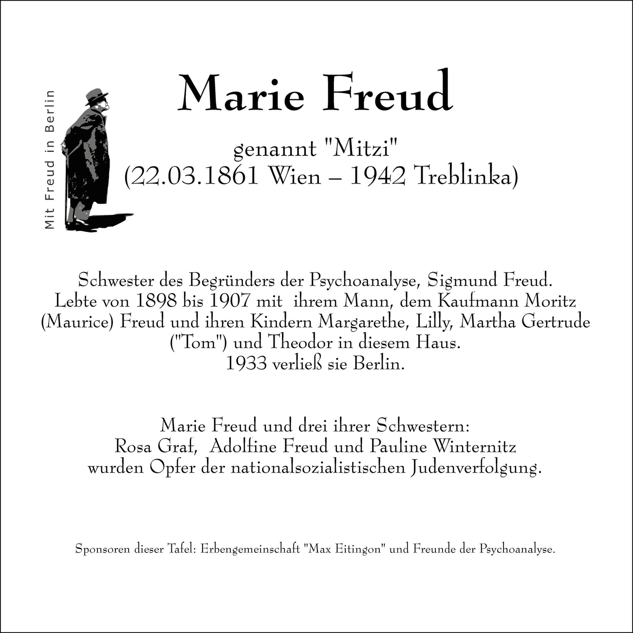 Marie ('Mitzi') Freud - mitfreudinberlins Webseite!