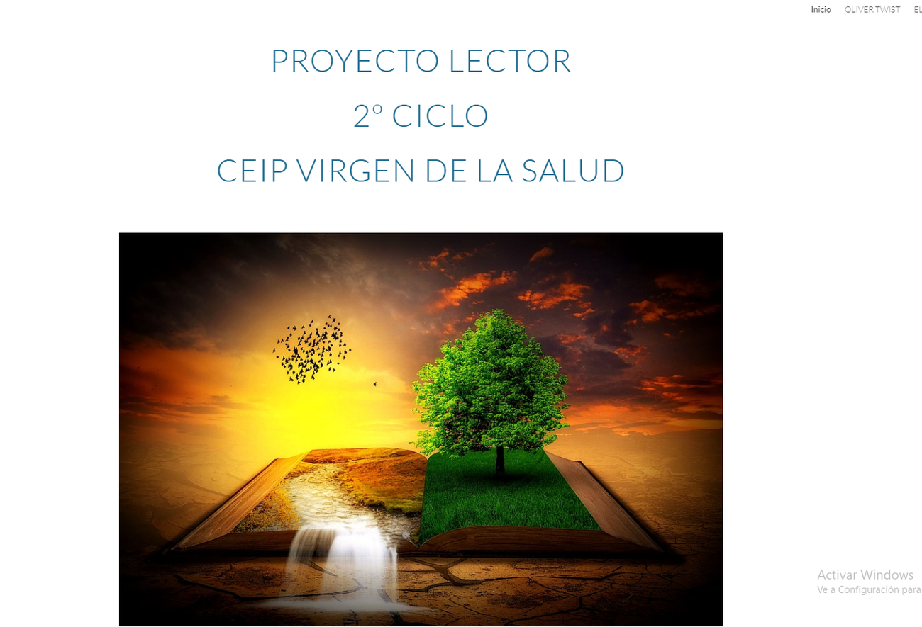 PROYECTO LECTOR SEGUNDO CICLO - Página web de quintodeprimariacastro