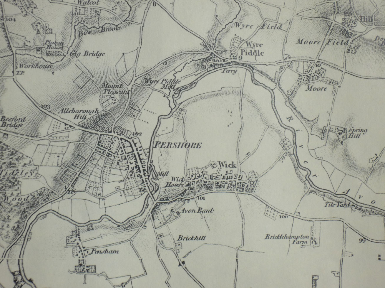 From the Time Traveller's Guide to Pershore - Discover history and ...
