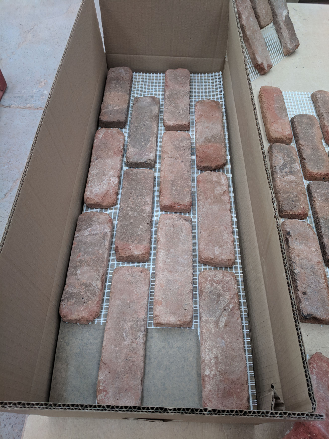 Real Brick Slip Tile Mosaic - Brick Bond Solutions